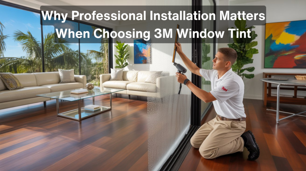 Why Professional 3M Window Tint Installation Matters
